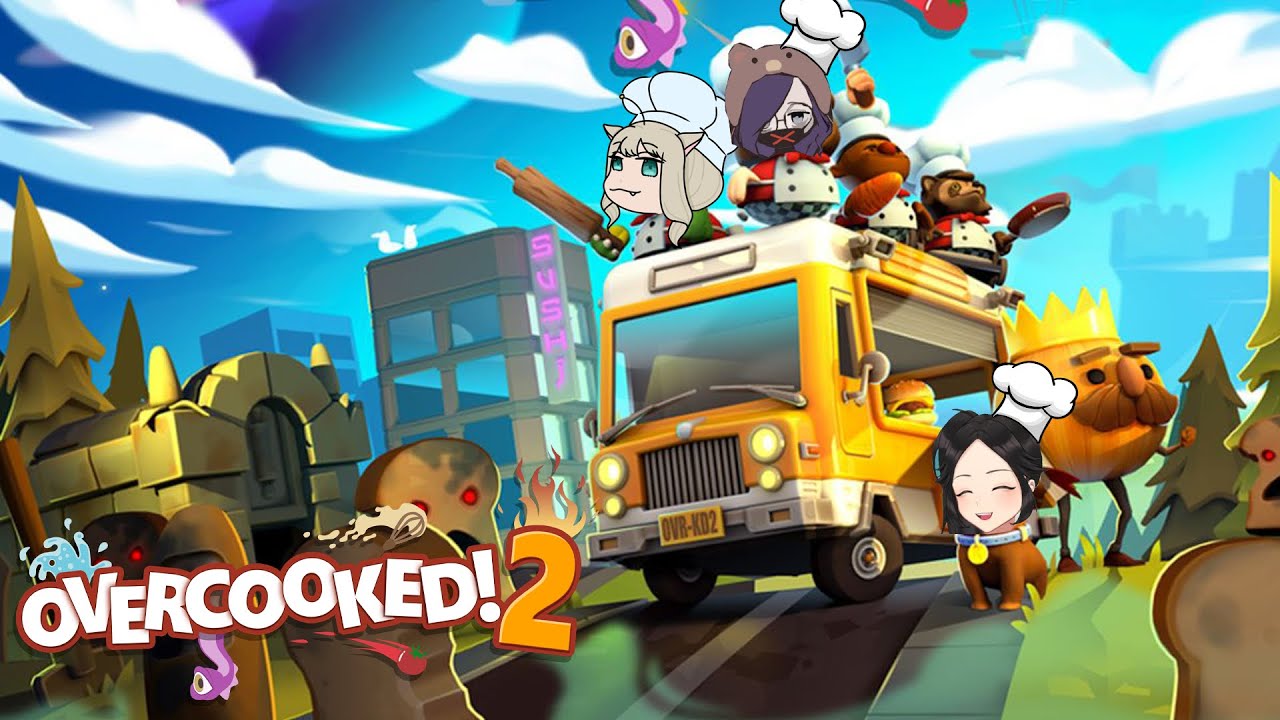 Drunk Overcooked 2 w/ LuckyCat and Nimnim - YouTube