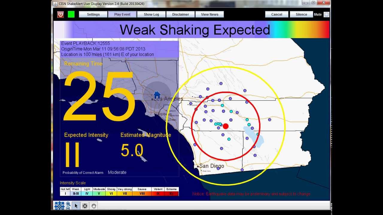 CISN ShakeAlert - YouTube