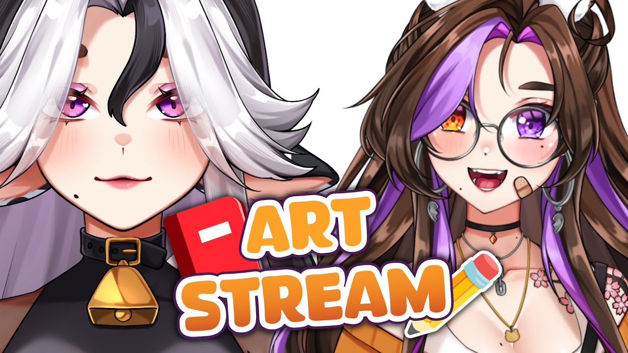 【Art Stream】Cow VTuber In The Making - YouTube