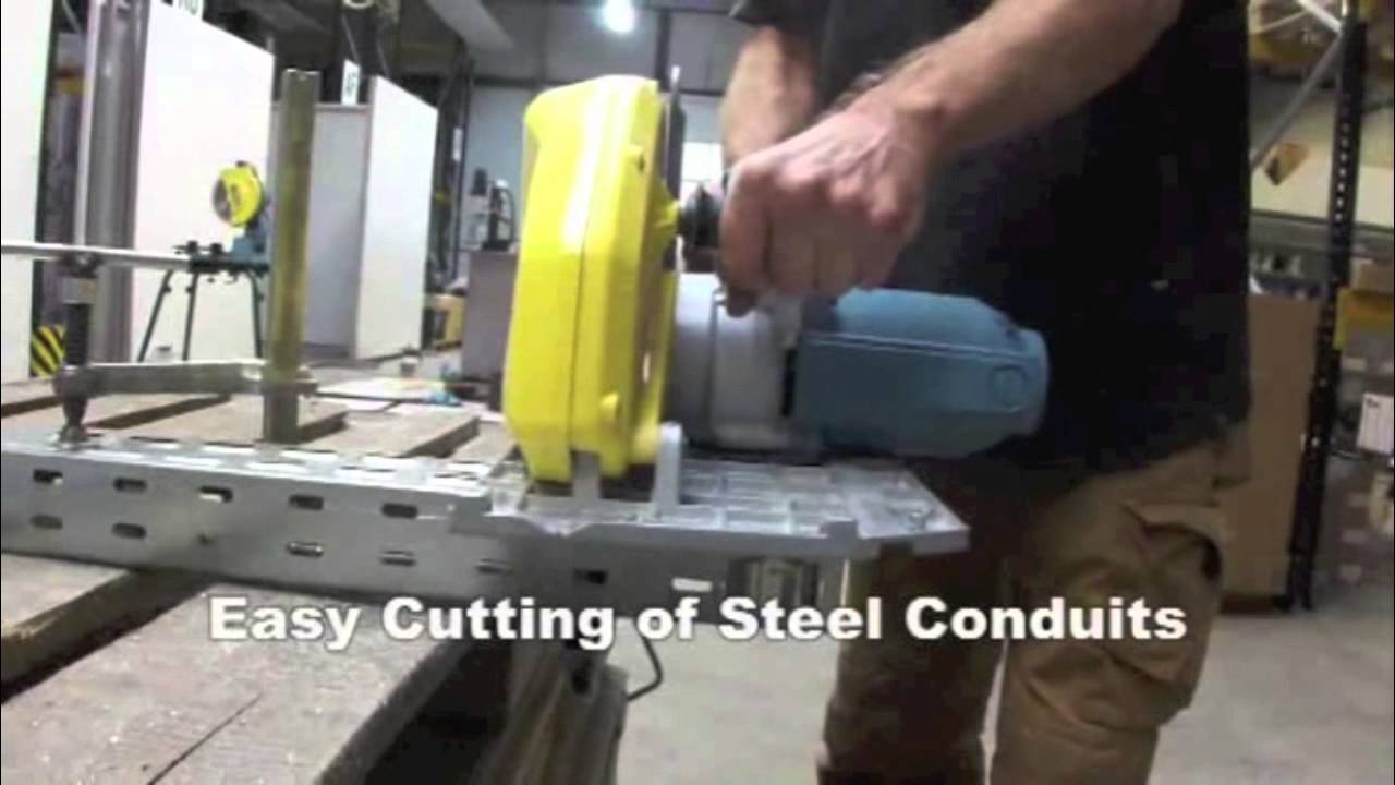 Dry Cut Metal Saw, 12-5/8", Hand Held - CS Unitec - YouTube