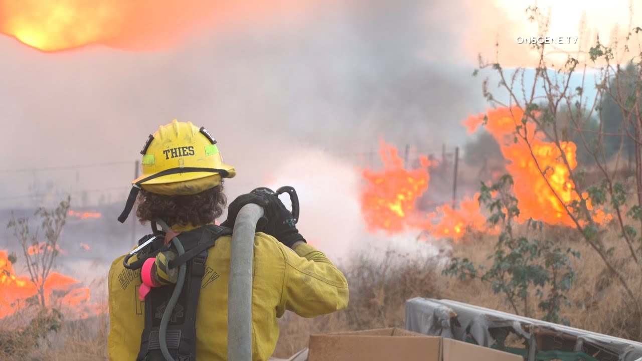 Fire in Good Hope Consumes over 250 Acres Before Containment - YouTube