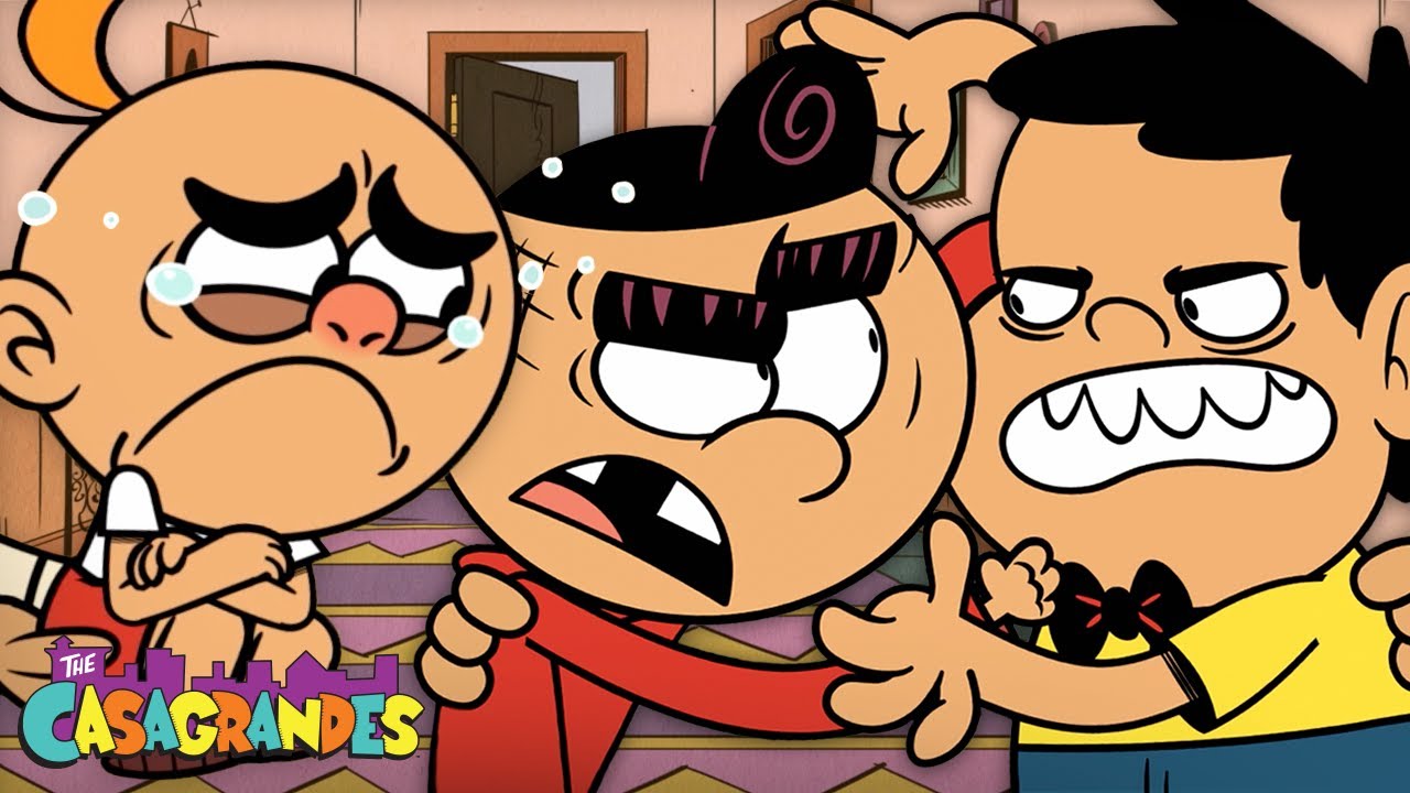 Carl & CJ Fight & Try Not To Wake Up Baby Carlitos! | "Long Shot" Full Scene | The Loud House ...