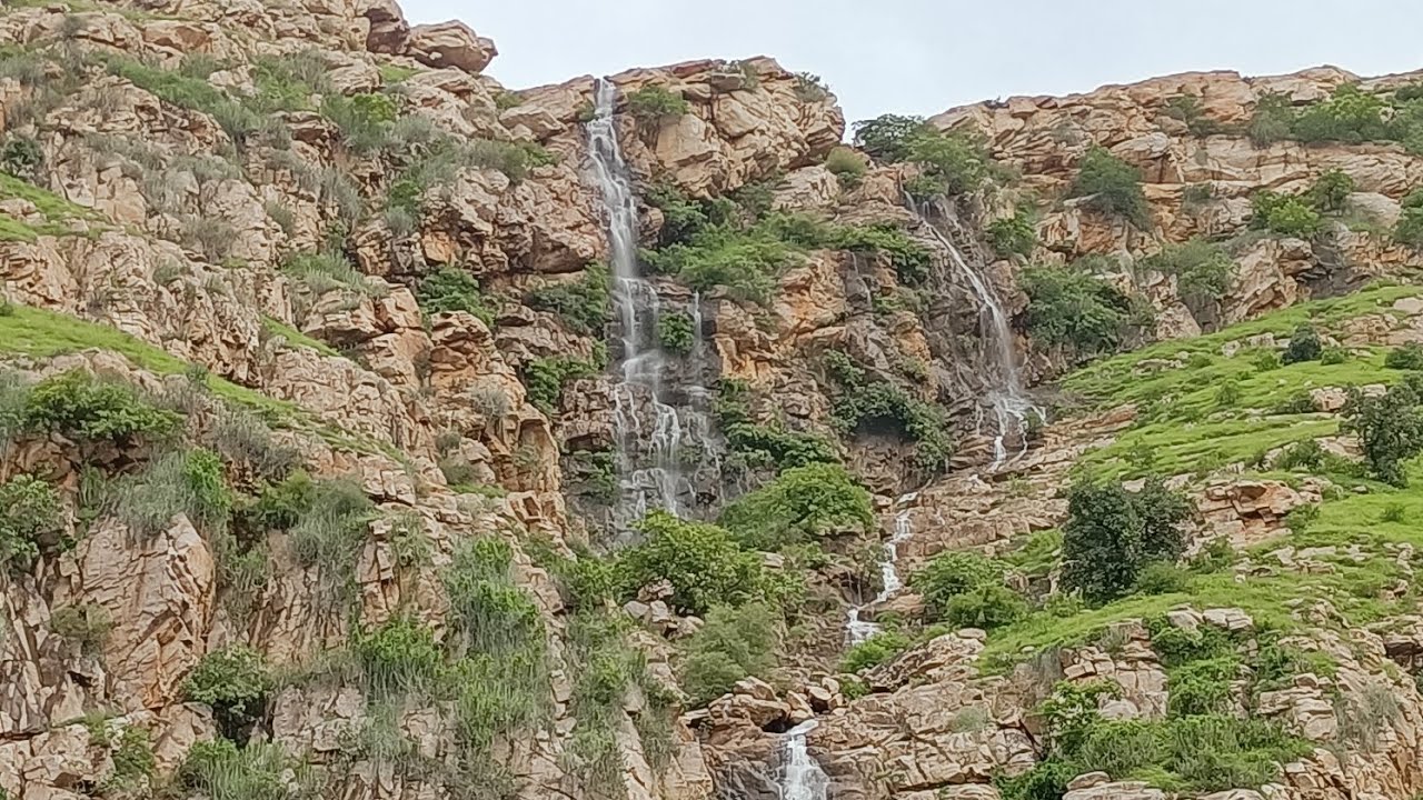 Hidden water fall in Jaipur | explore jaipur| Natural waterfall - YouTube