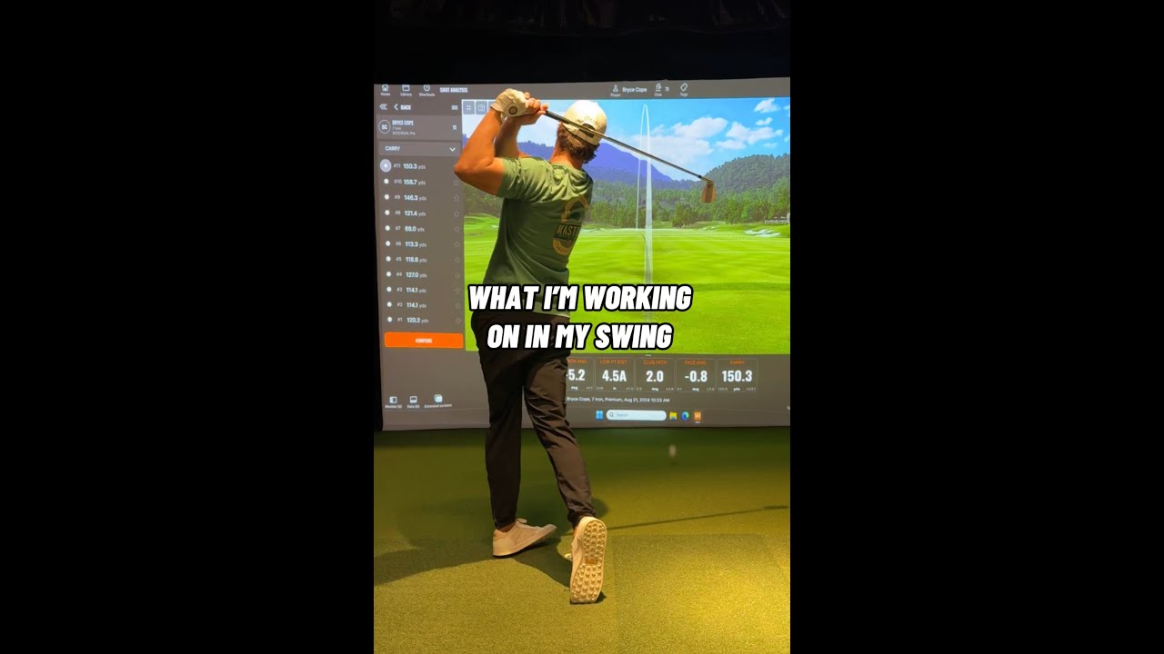 HOW I'M FIXING MY SWING - YouTube