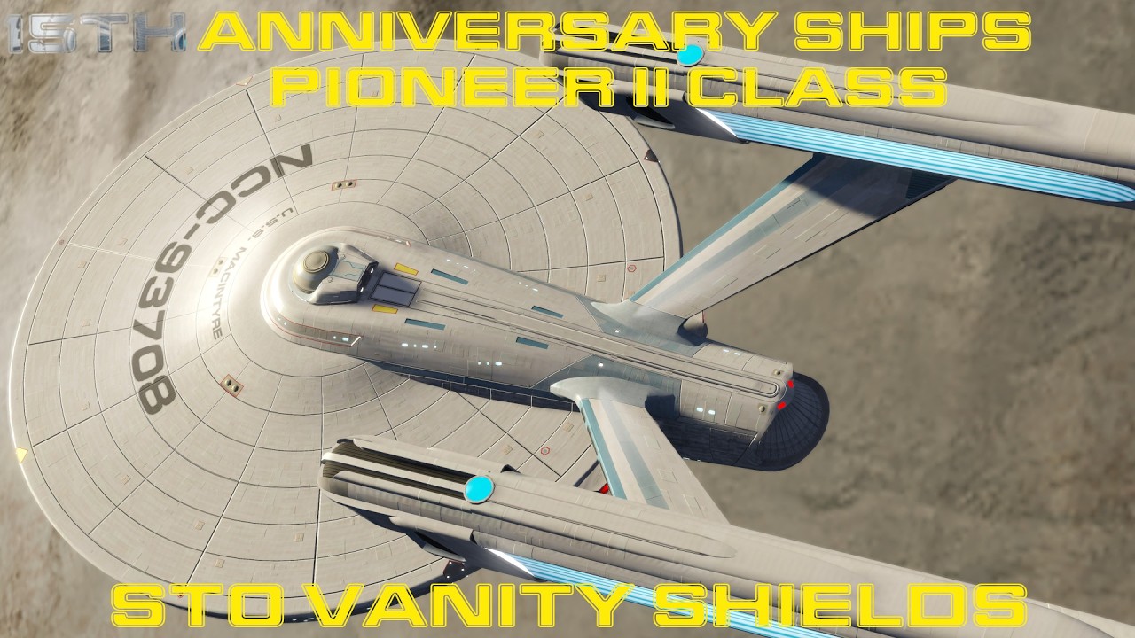 STO Pioneer II Dilithium vanity shields - 15th Anniversary Part 5 - YouTube