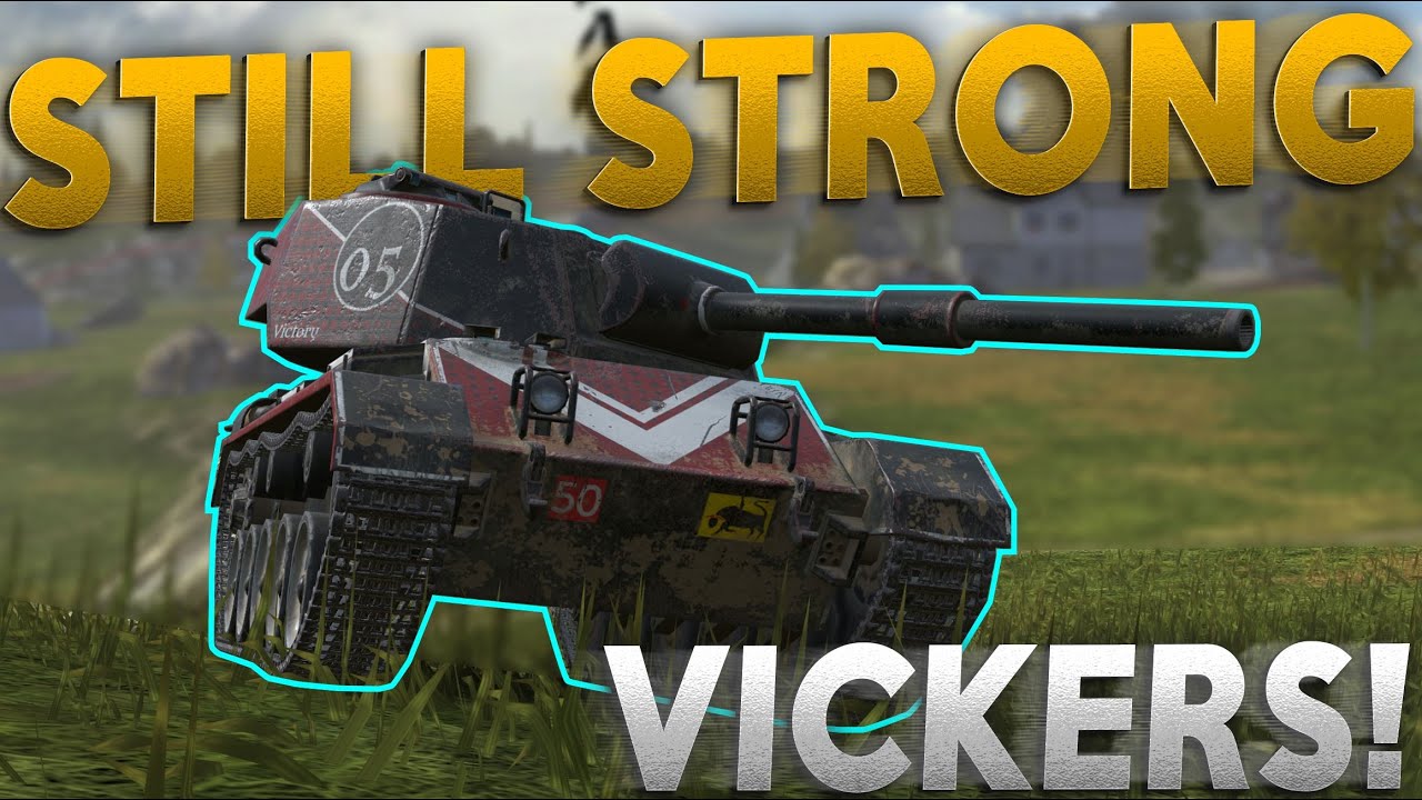 WOTB | T-100LT DESTROYER! Vickers Light - YouTube
