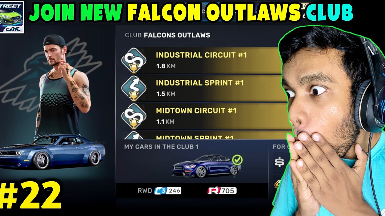 Join Falcon Outlaws Club || Complete Falcon Outlaws Club 😱 - CarX ...