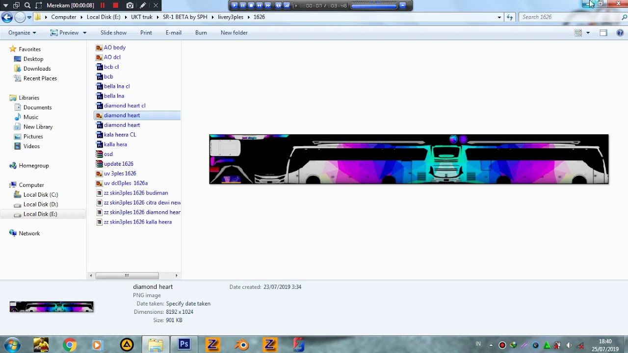 Tutorial edit resolusi dds Di DXTBmp - YouTube