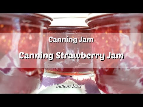Canning Classic Strawberry Jam