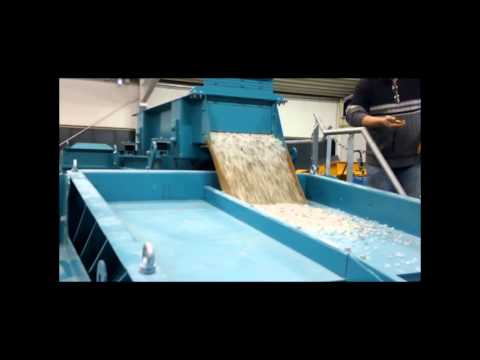Mogensen Sorting Limestone by Color Brightness - YouTube