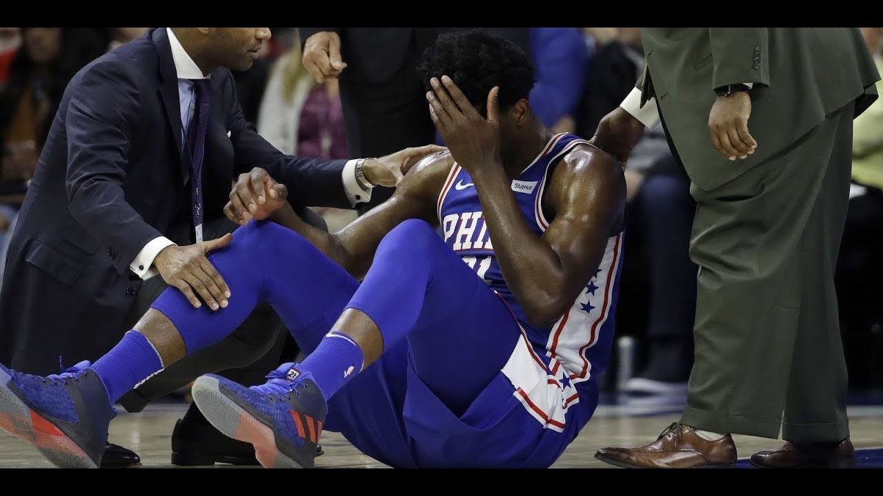 76ers' Joel Embiid fractures orbital bone of left eye, needs surgery ...