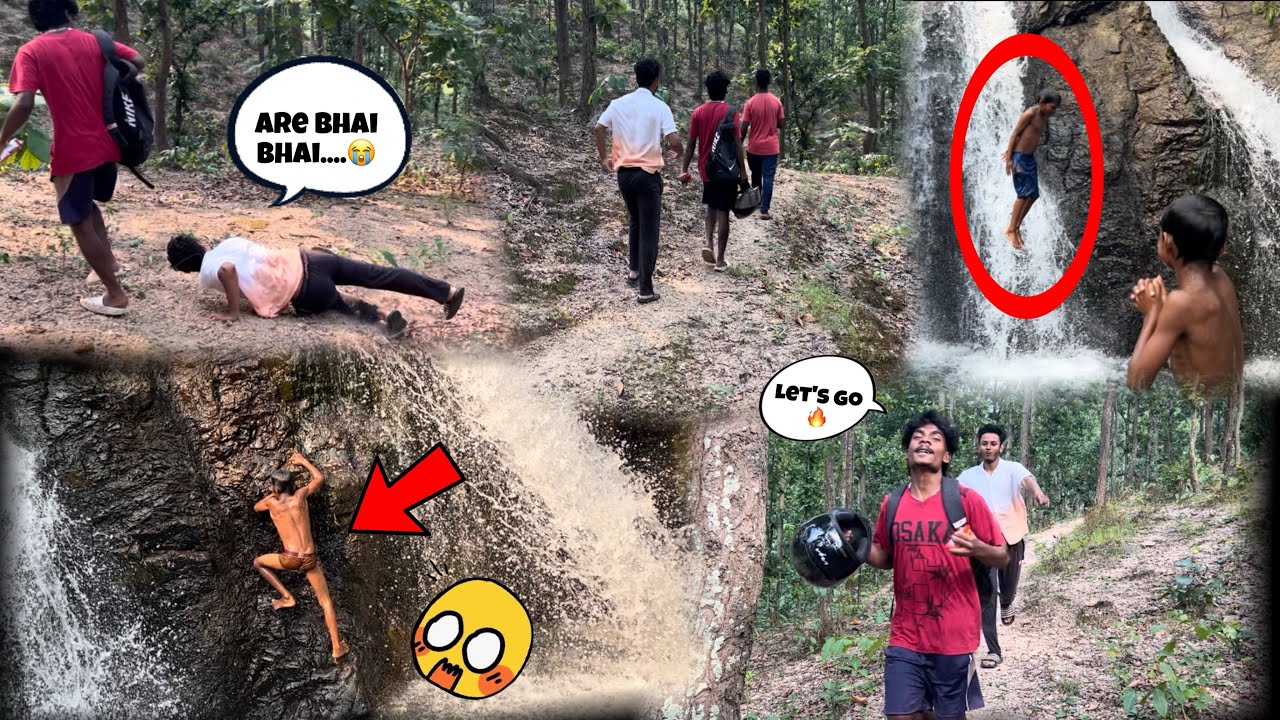 Garud fall 🌊jaate hue hua kuch Aisa 😱 - YouTube