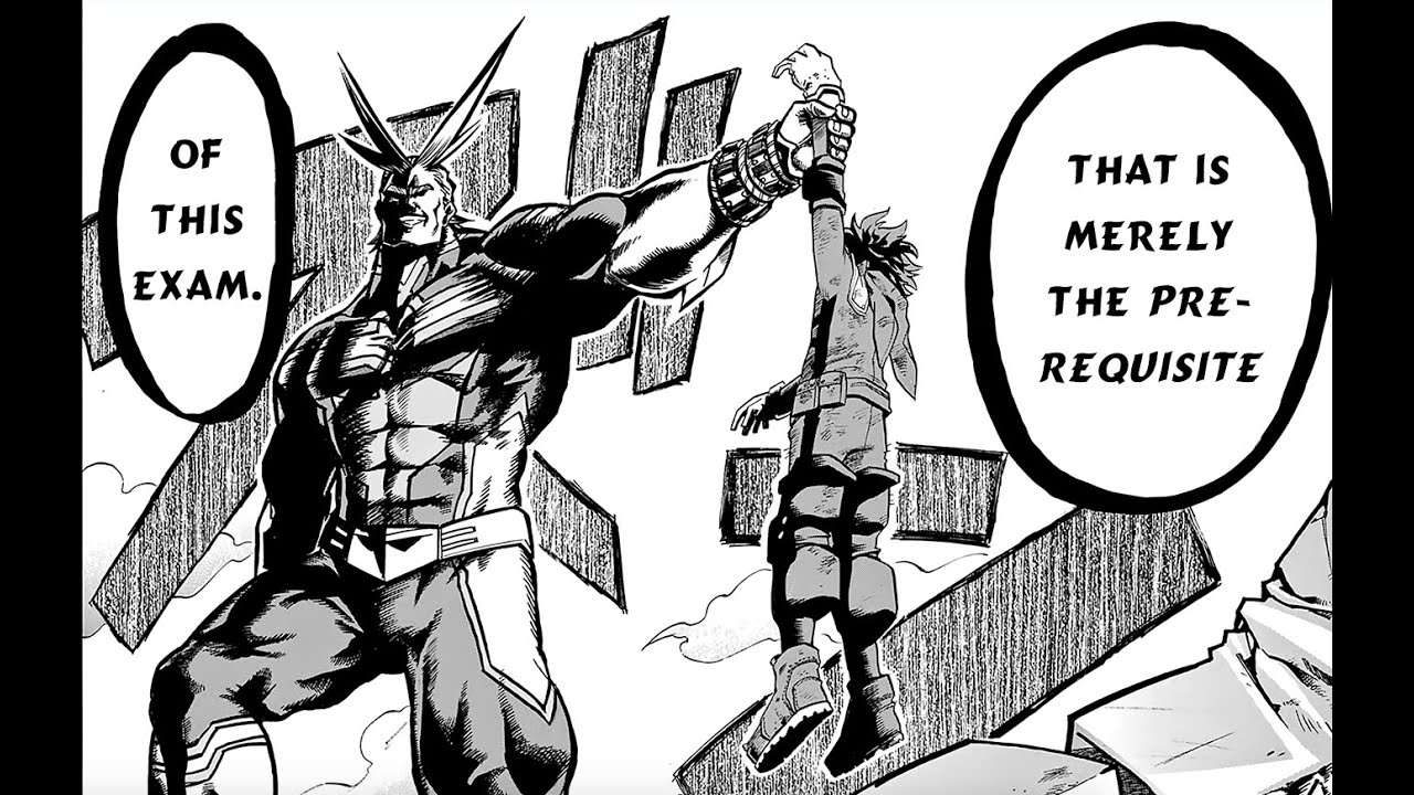 Boku No Hero Academia chapter 64 review - YouTube