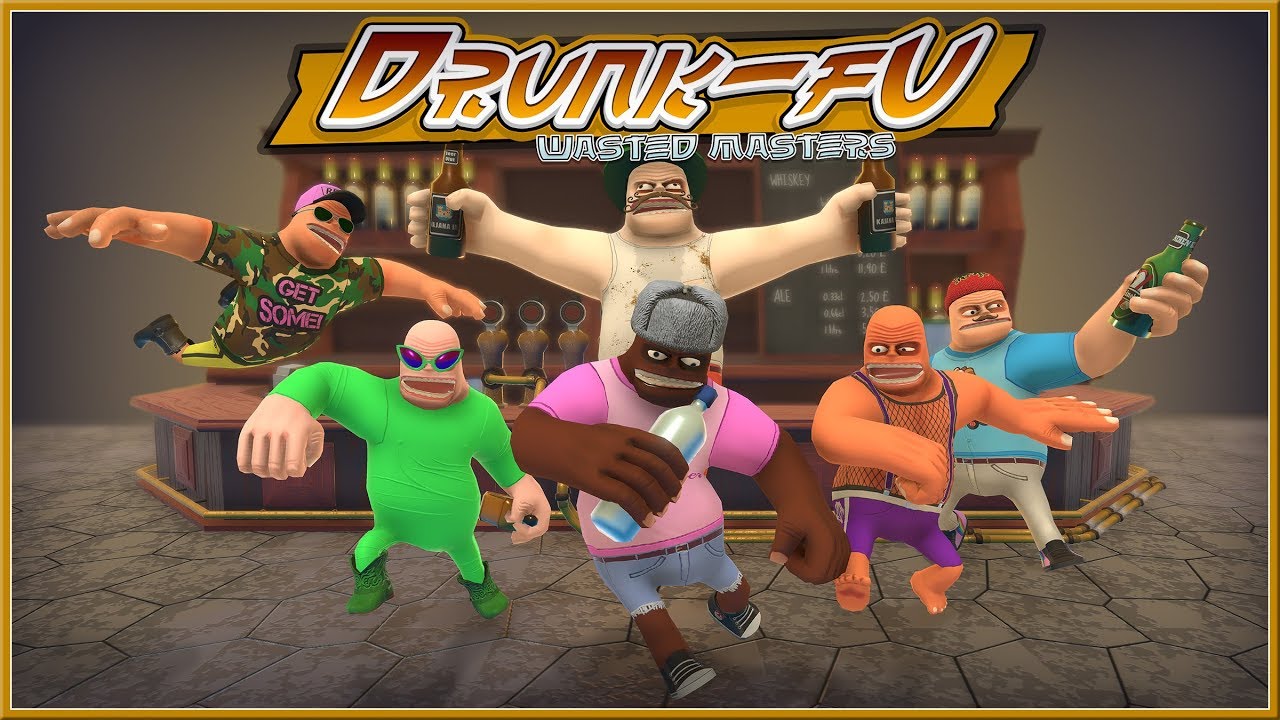 DRUNK-FU : Wasted Masters - Official LAUNCH GamePlay Trailer (2018) HD ...