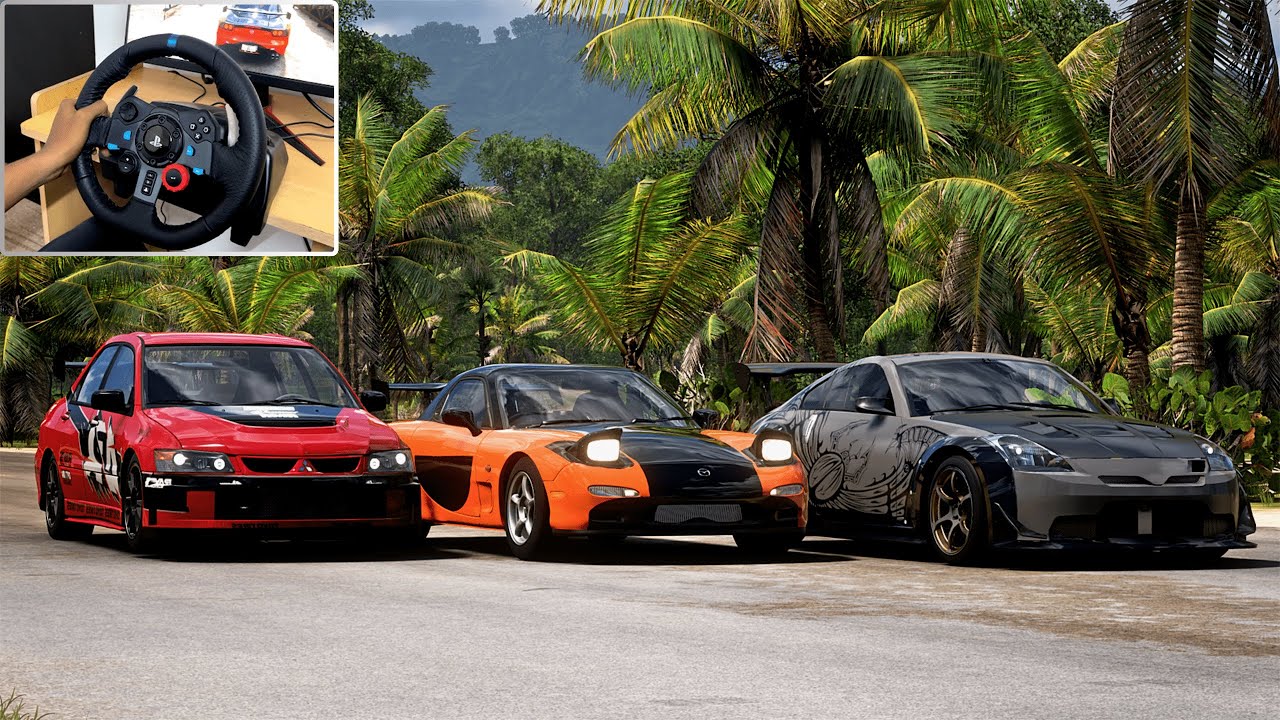 Having fun with Han's Mazda RX-7 and Two Drift Cars | Forza Horizon 5 ...