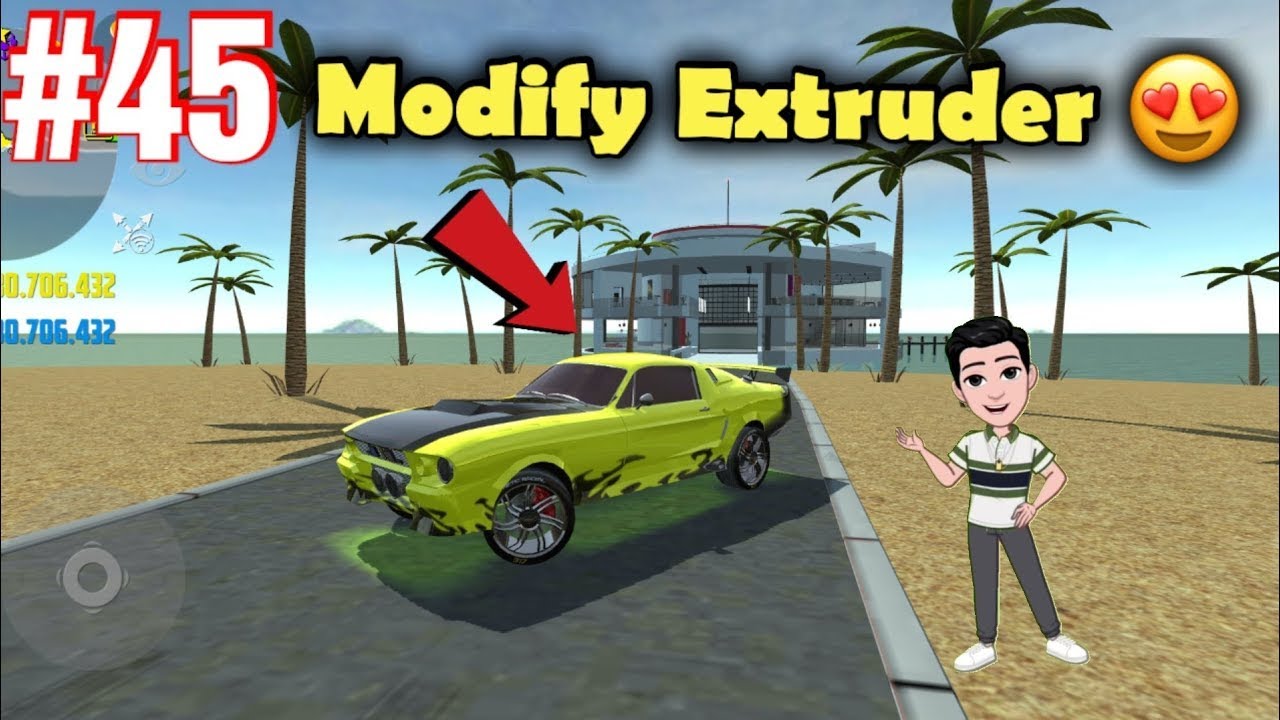 Car modification(Extruder) || Car simulator 2 New Update || Android ...