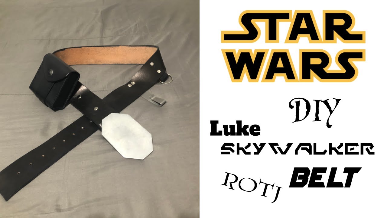 Luke Skywalker Belt DIY | RotJ Luke Cosplay - YouTube