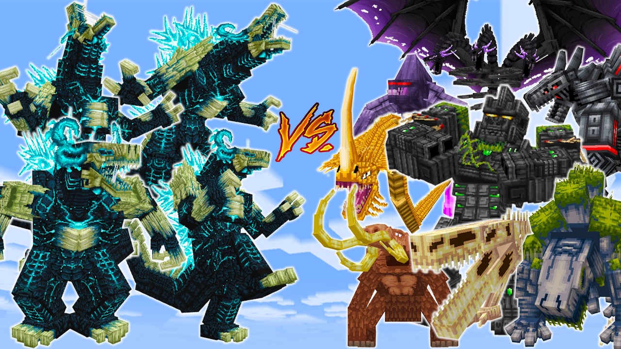 NEW WARDENZILLA vs KAIJU CRAFT | MINECRAFT PE BATTLE - YouTube