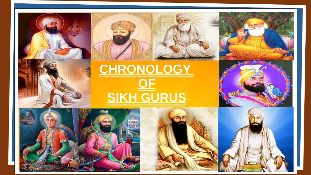 10 Sikh Gurus name|Chronology of Sikh Gurus | Sikhism|History|All ...