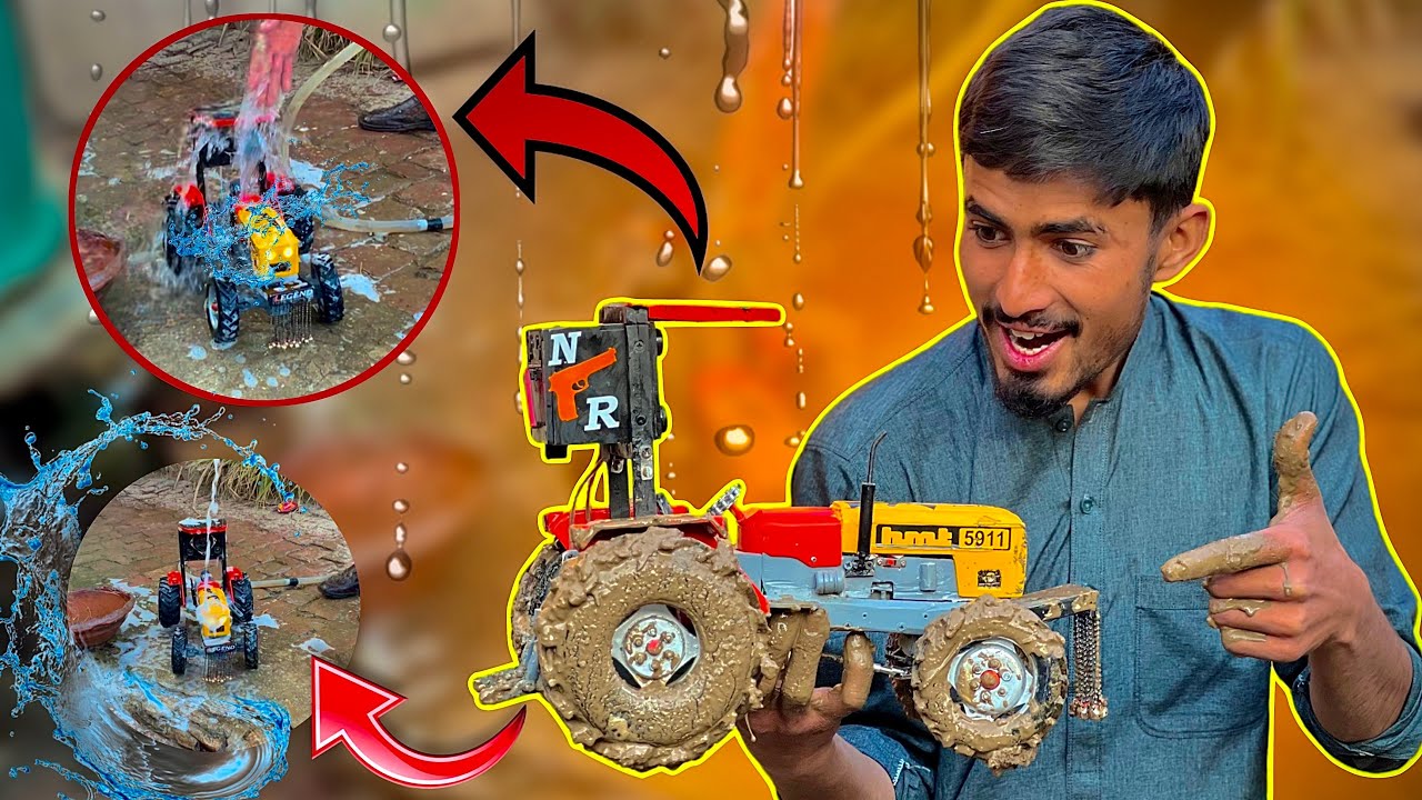 HMT 5911 Mini Tractor Ka Full Wash – Dekhein Before & After! - YouTube