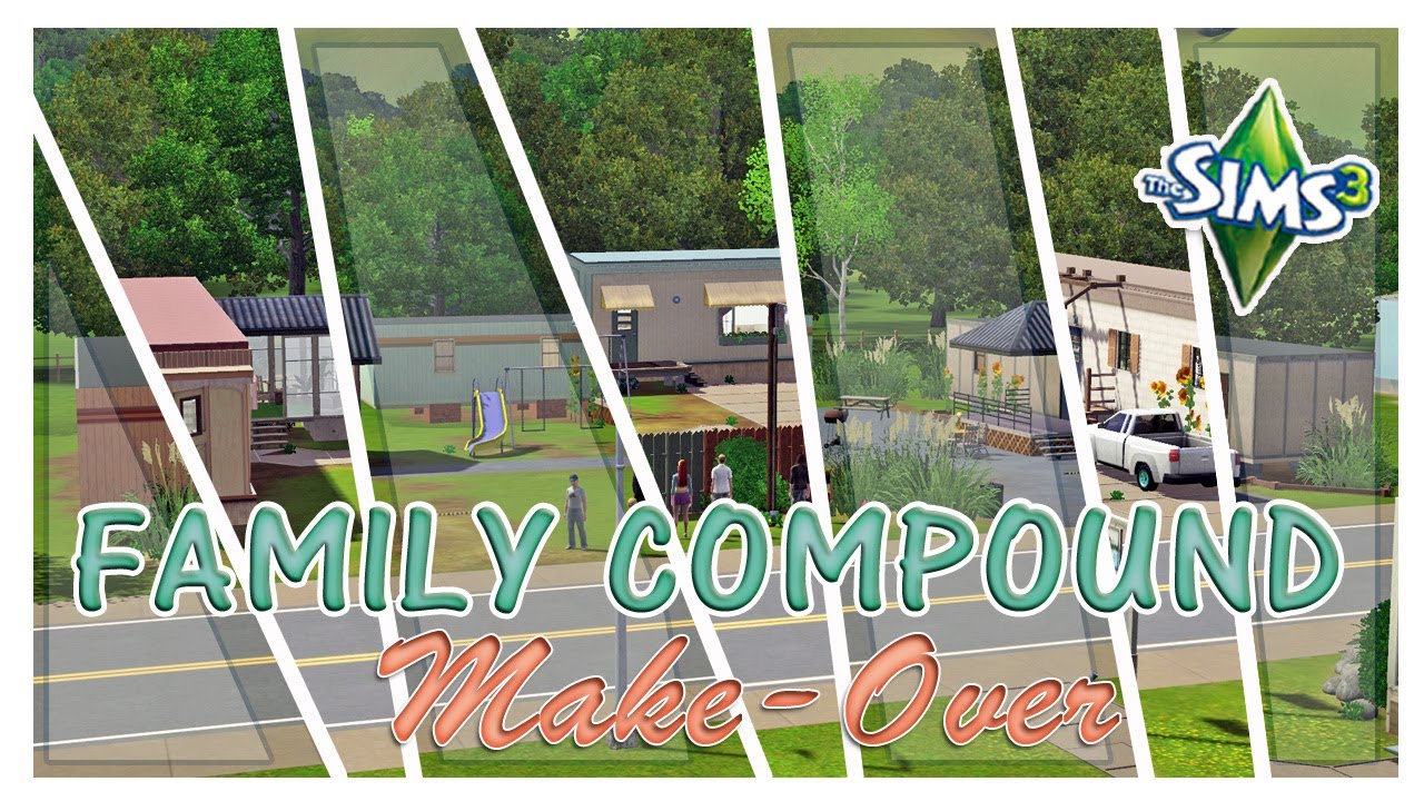 SIMS 3 // Renovating FAMILY COMPOUND in RIVERVIEW - YouTube