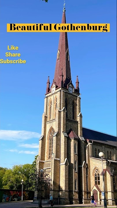 Beautiful Gothenburg city in Sweden. Visit Skansen Kroonan, Haga neighbourhoods and Slottsskogen ...