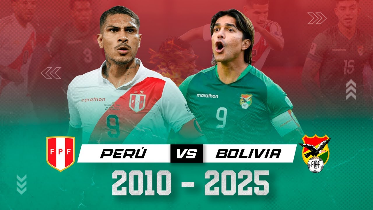Todos los PERÚ vs BOLIVIA (2010-2025) - YouTube
