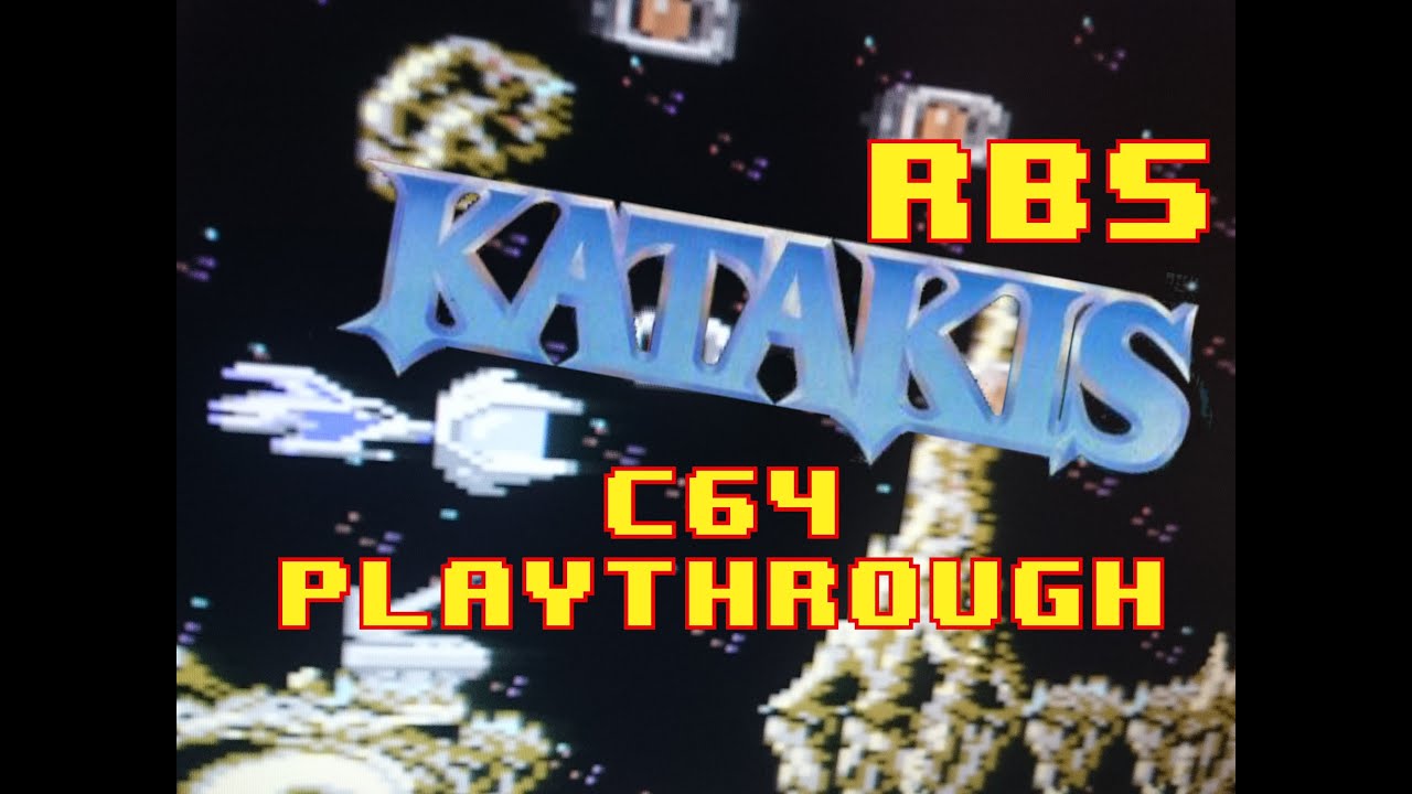 RBS Katakis ( Playthrough ) C64 aka DENARIS - YouTube