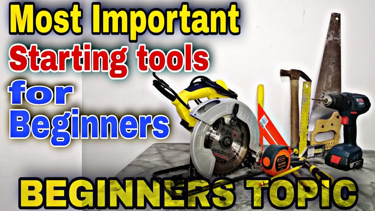 Basic Tools or Starting Tools Para sa mga Beginners sa DIY Wood Working ...