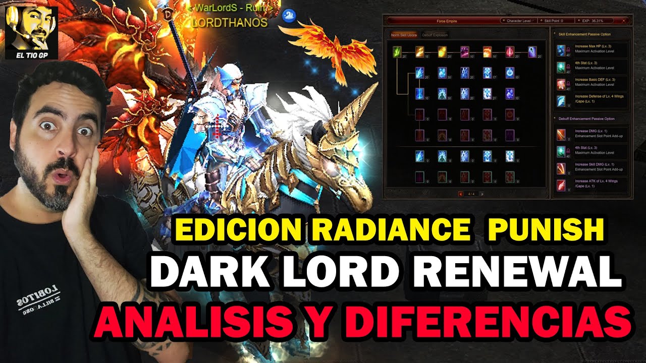DARKLORD NEW BUILD CON PUNISH+WIND SOUL VS SPIRIT BLAST😱🔥l Mu online ...