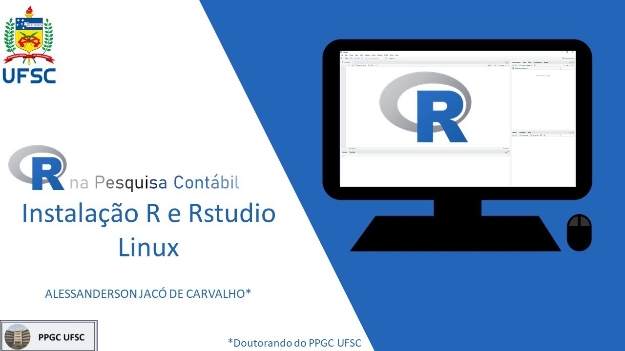 Instalar R e Rstudio no Linux (ubuntu) - R na Pesquisa Contábil - YouTube