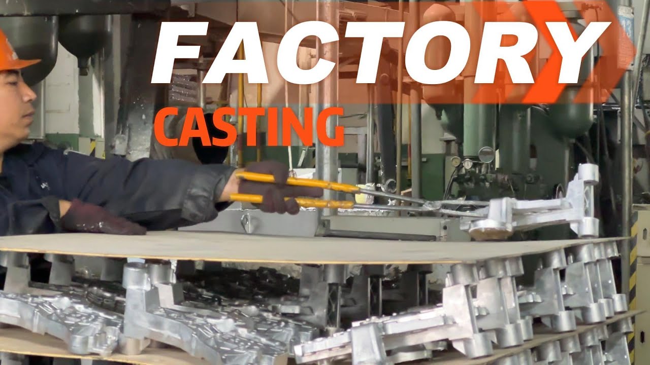 aluminum electric motor housing die casting manufacturer China - YouTube