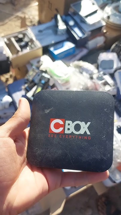 اشتريت جهاز cbox من سوق المستعمل بسعر 1$!😱🔥!!! - YouTube
