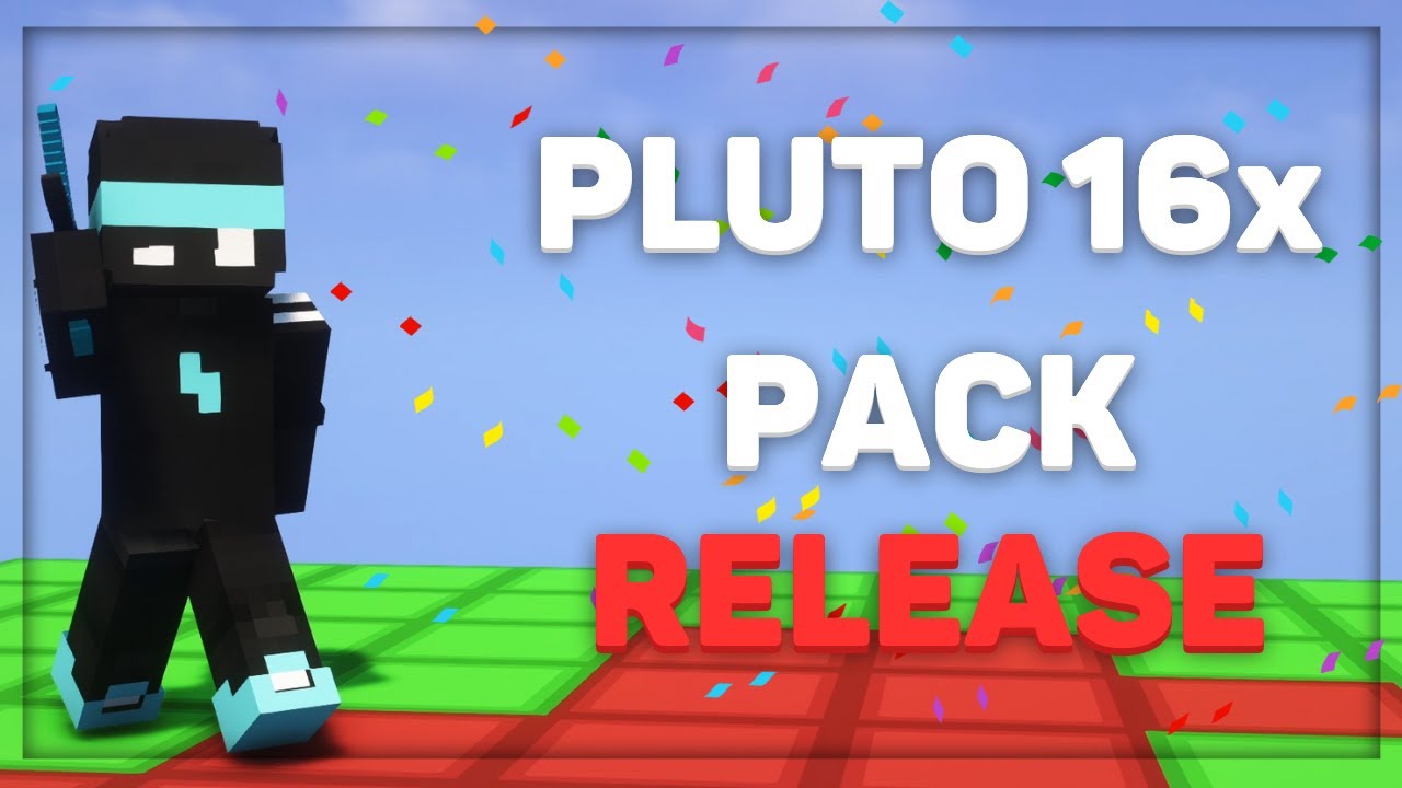 Pluto 16x \\ Best Bedwars Texture Pack - YouTube