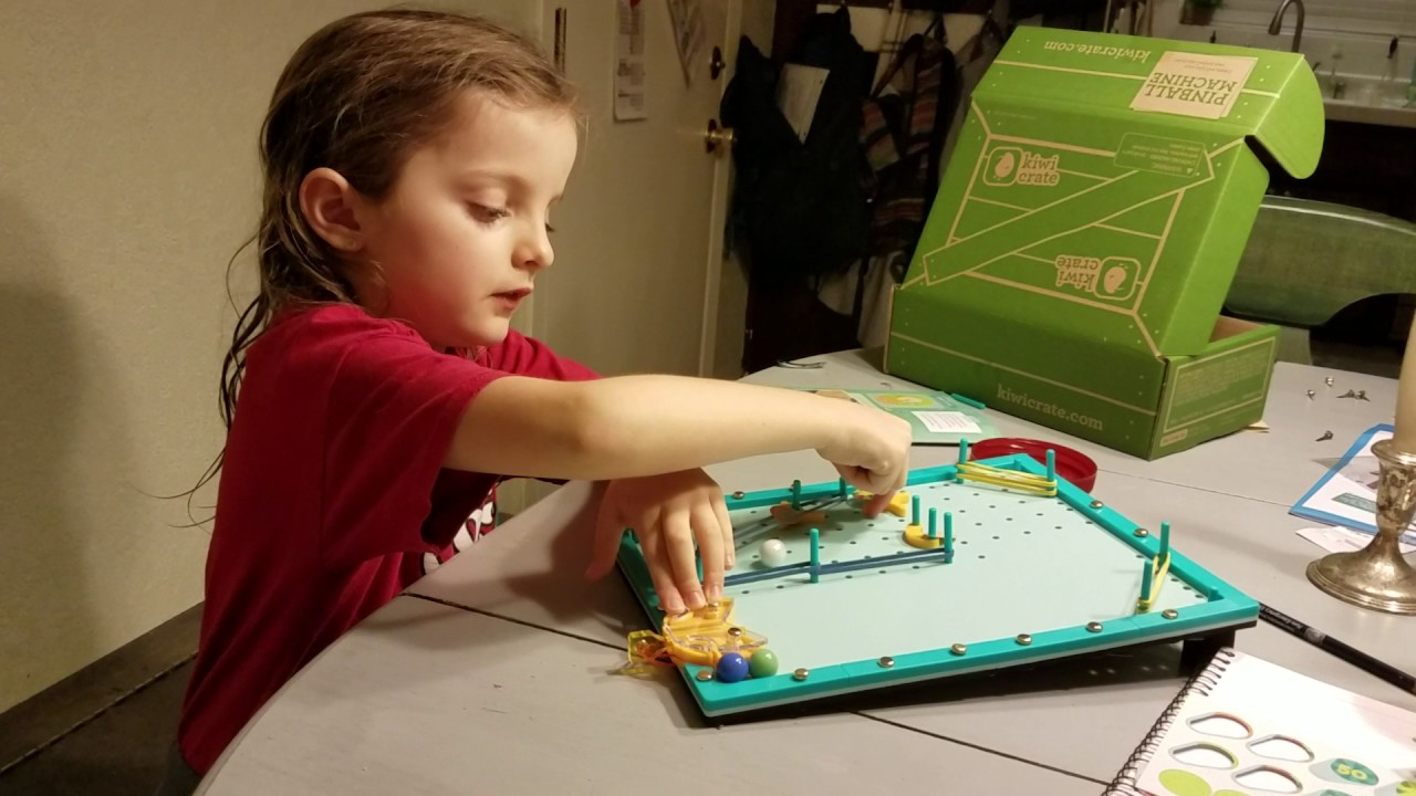 Pinball Machine Kiwi Crate - YouTube