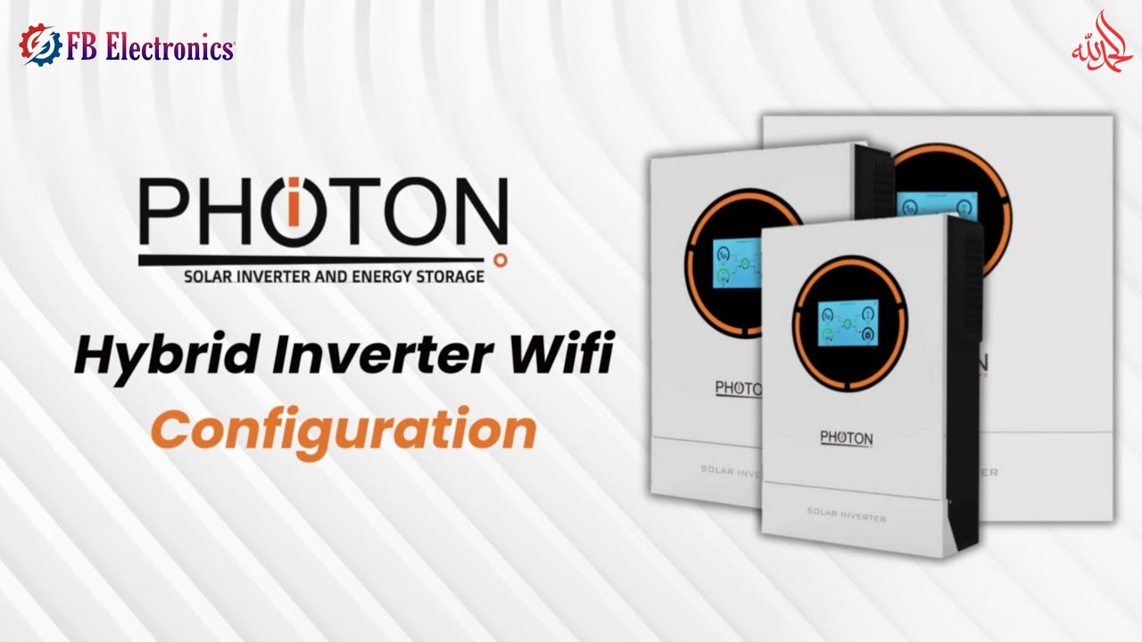 Photon IP21 Hybrid Inverters Wifi Configuration - YouTube
