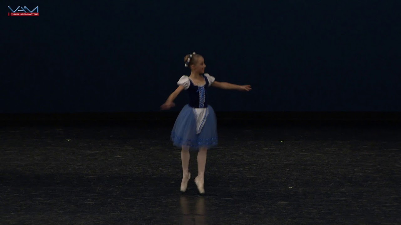 Chalaya Anna, 11 years, La File Mal Gardee, YAGP2019 Barcelona, 2 place ...