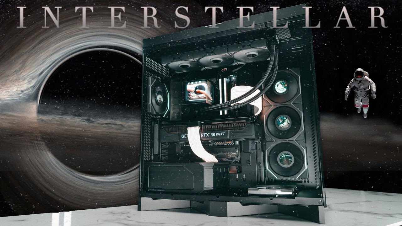 CONSTRUÇÃO DE PC COM TEMA ESPACIAL DEFINITIVA - INTERESTELAR | 14900k ...