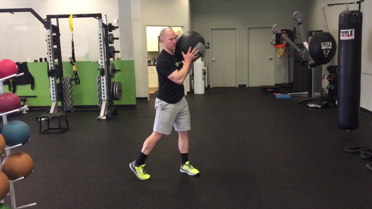 Rotational Med Ball Slam - YouTube