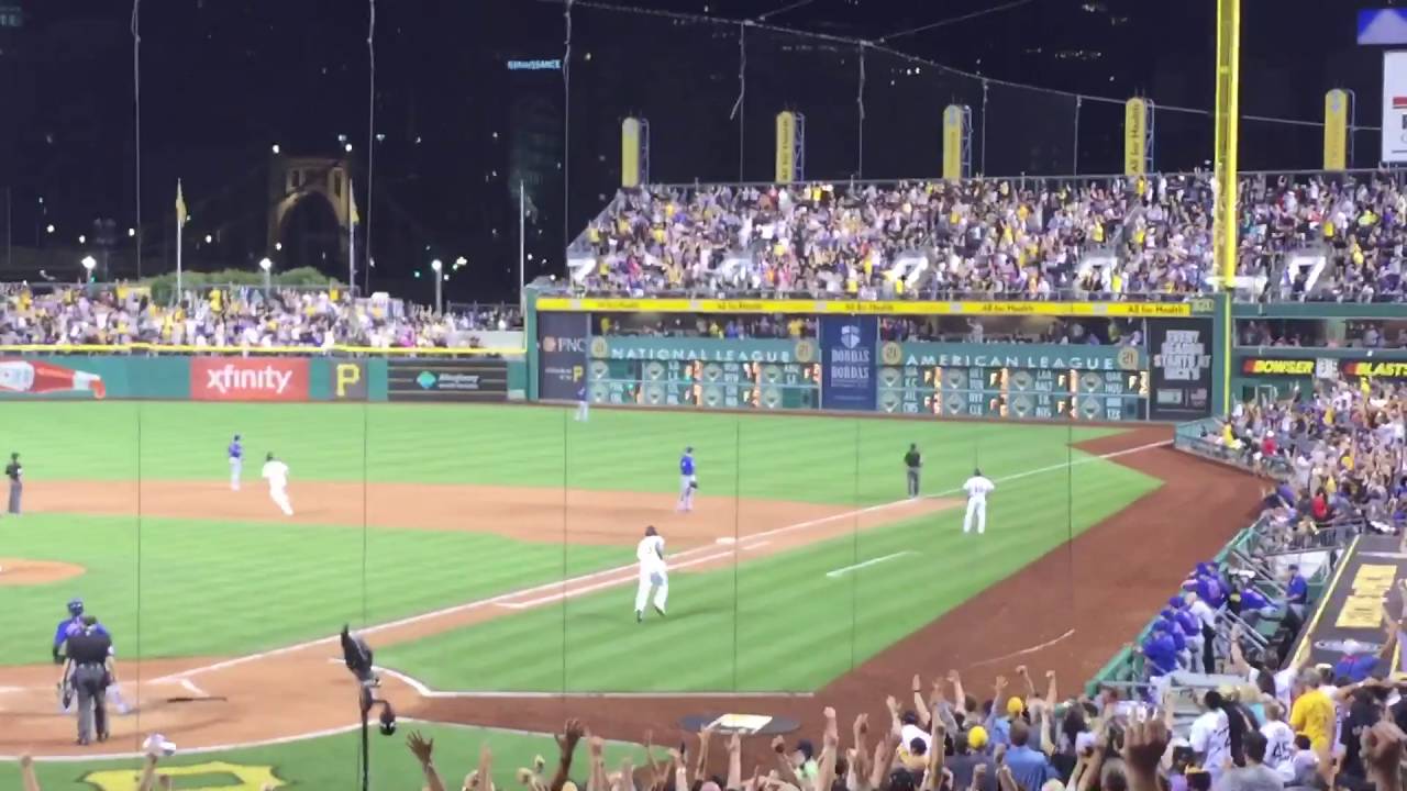 Pittsburgh Pirates Josh Bell grand slam vs Cubs July 9, 2016 - YouTube