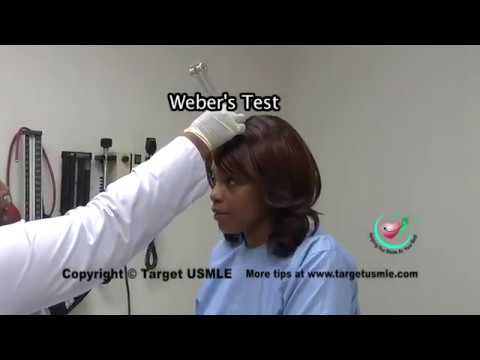 Normal hearing, Rinne test and Weber test #USMLE #easyANDcozy - YouTube