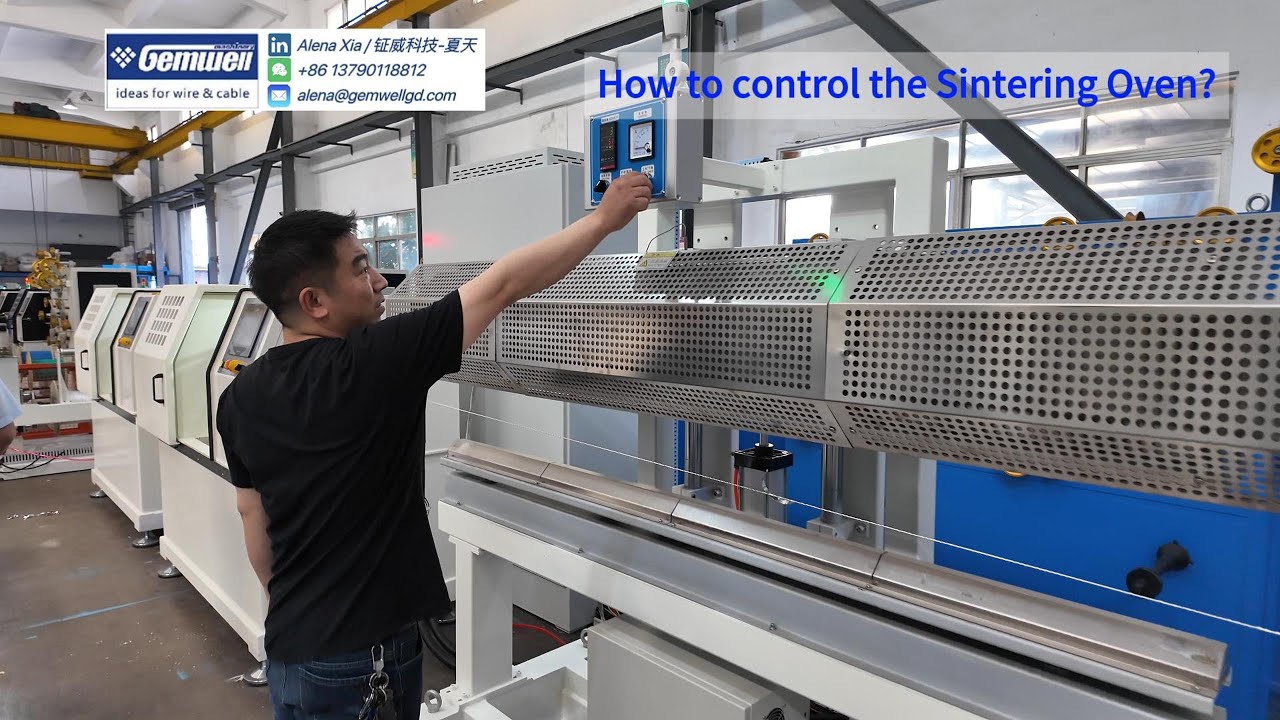 GEMWELL - How to control Sintering oven lift - YouTube