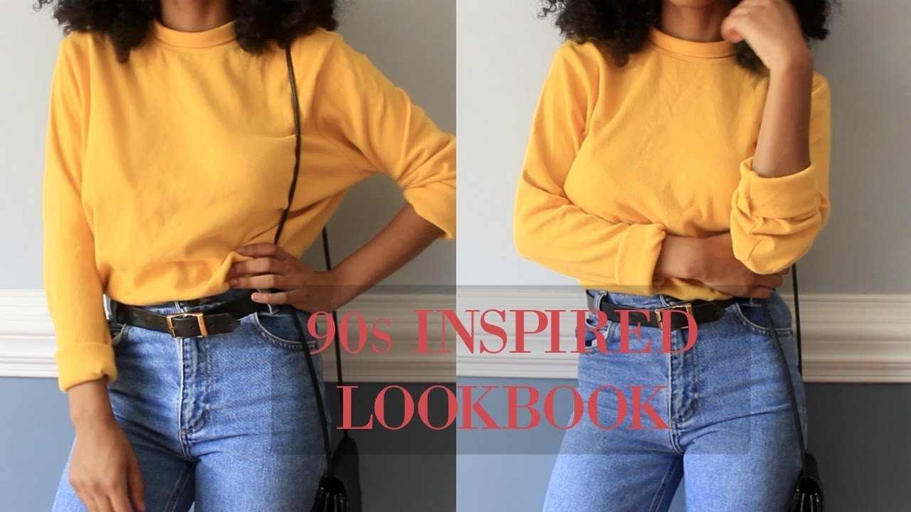 90S INSPIRED LOOKBOOK - YouTube