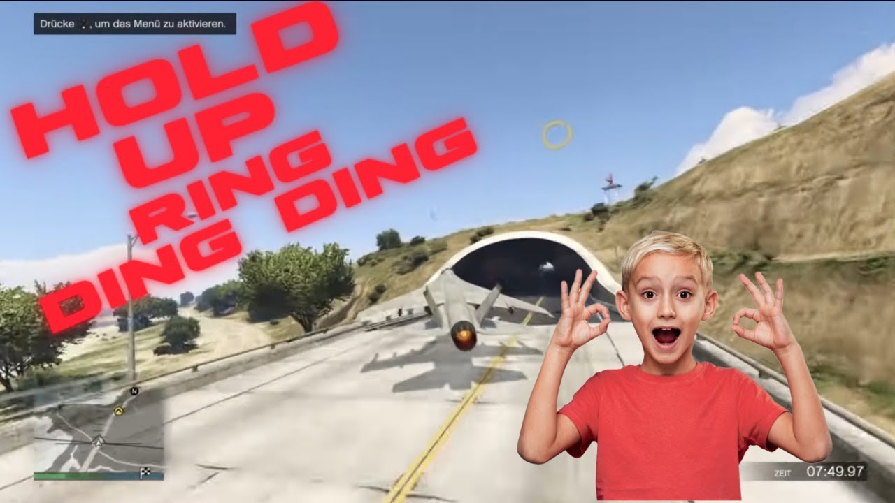 KID SINGS HOLD UP RING DING DING MEME - GTA JET MEME 😂😂😂 - YouTube