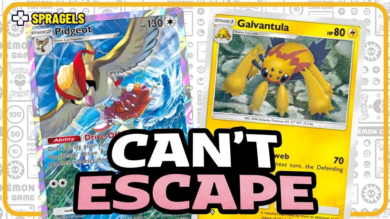 Galvantula Pidgeot LOCKDOWN Deck! Pokemon TCG Pocket Decks - YouTube