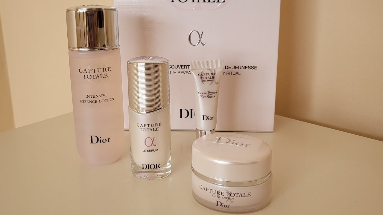 DIOR Capture Totale quick review, reseña rápida de la Linea Capture ...