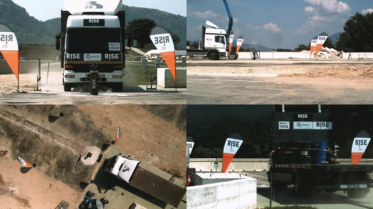 Rise: Maximum M30 crash test - K4, M30, C730 - YouTube