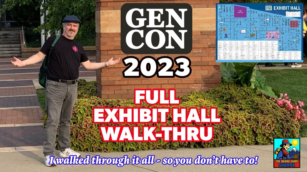 Gen Con 2023 FULL WALK-THRU #gencon2023 #genconindy #GenCon - YouTube