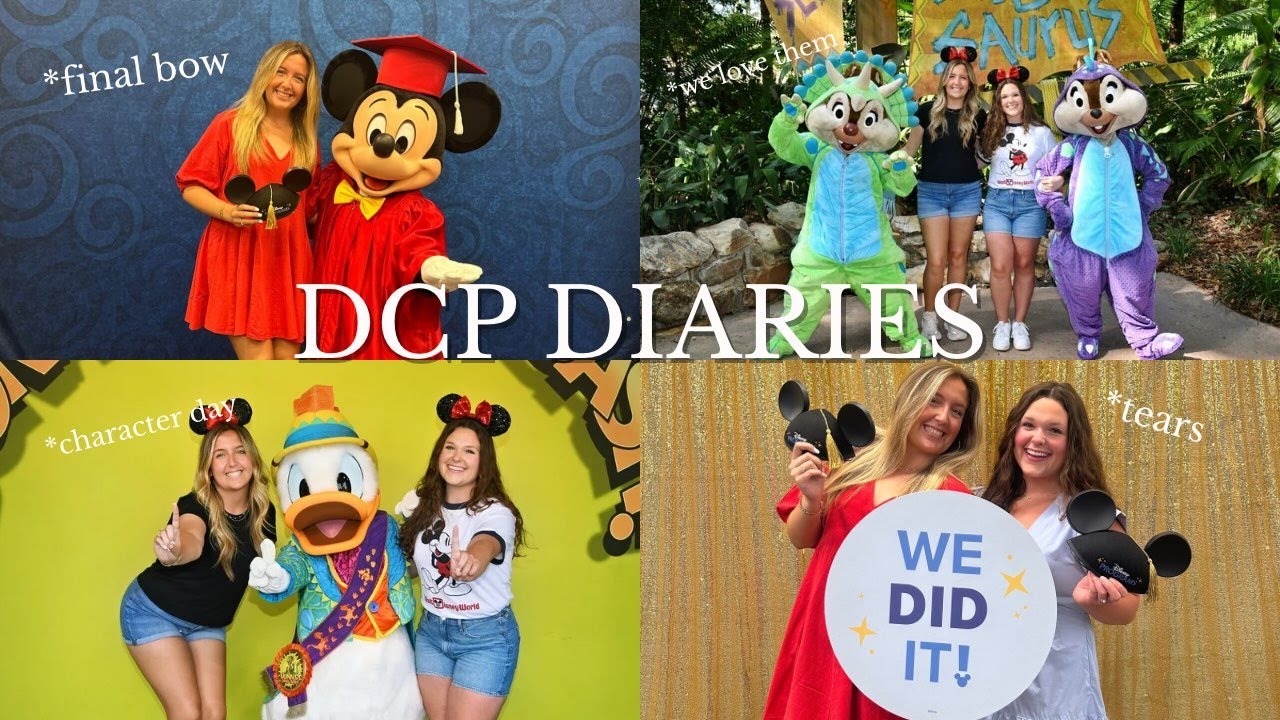 dcp diaries: final bow, character day, fantasmic | dcp spring 25 - YouTube