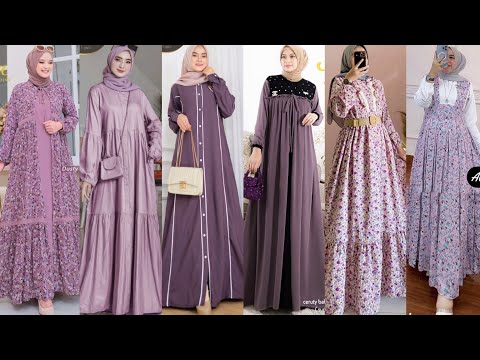 56+ MODEL BAJU GAMIS WANITA HIJAB SIMPLE ELEGAN